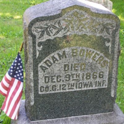 Adam Bowers (1842-1866) | Obituary