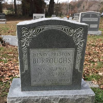 Henry Burroughs (1960-1987) | Obituary