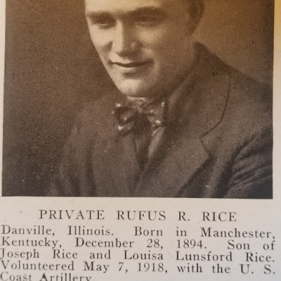 Rufus Rice (1894-1961) | Obituary