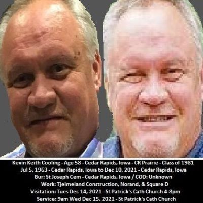 Kevin Cooling (1963-2021) | Obituary