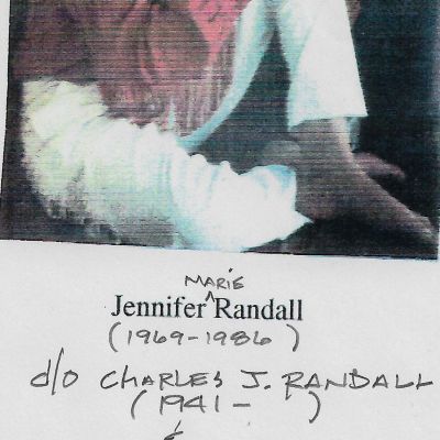 Jennifer Randall (1969-1986) | Obituary
