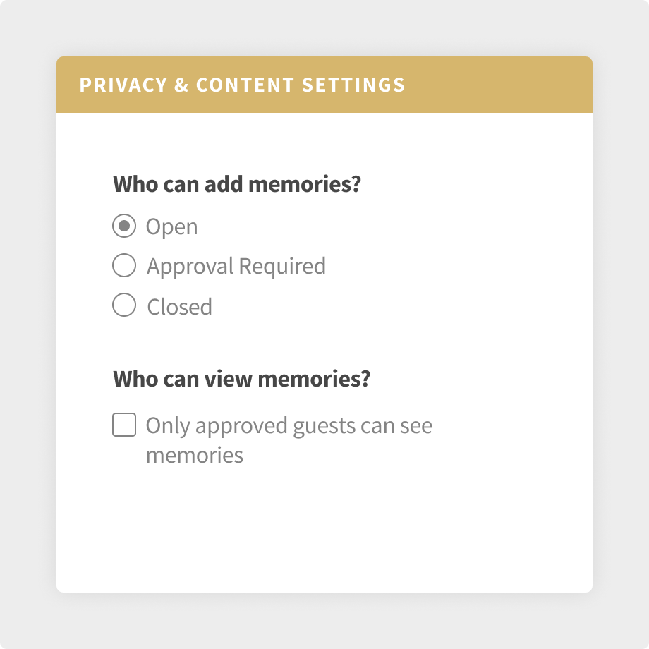 Create an Online Memorial and Share Memories | We Remember