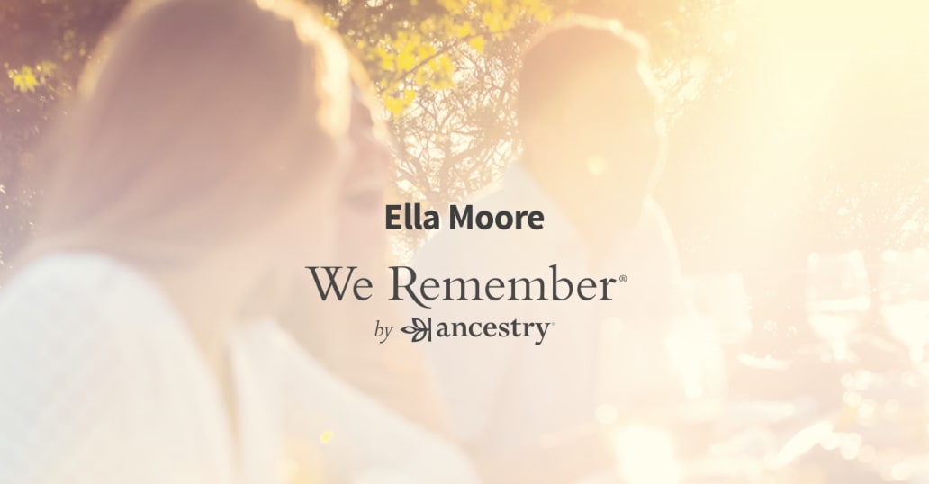 Ella Moore (1880-1982) | Obituary