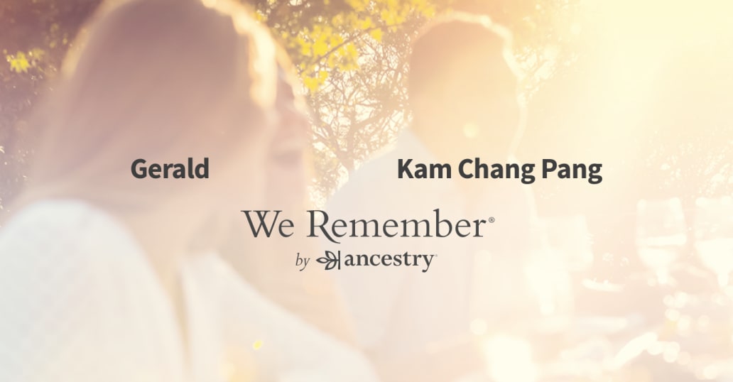 Gerald Pang (-2019) | Obituary