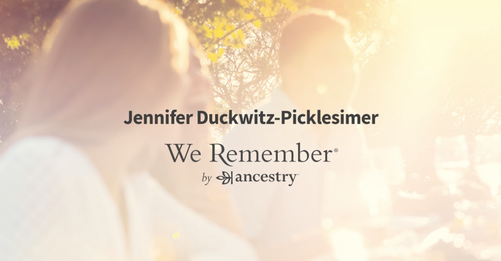 Jennifer Duckwitz-Picklesimer (-2021) | Obituary