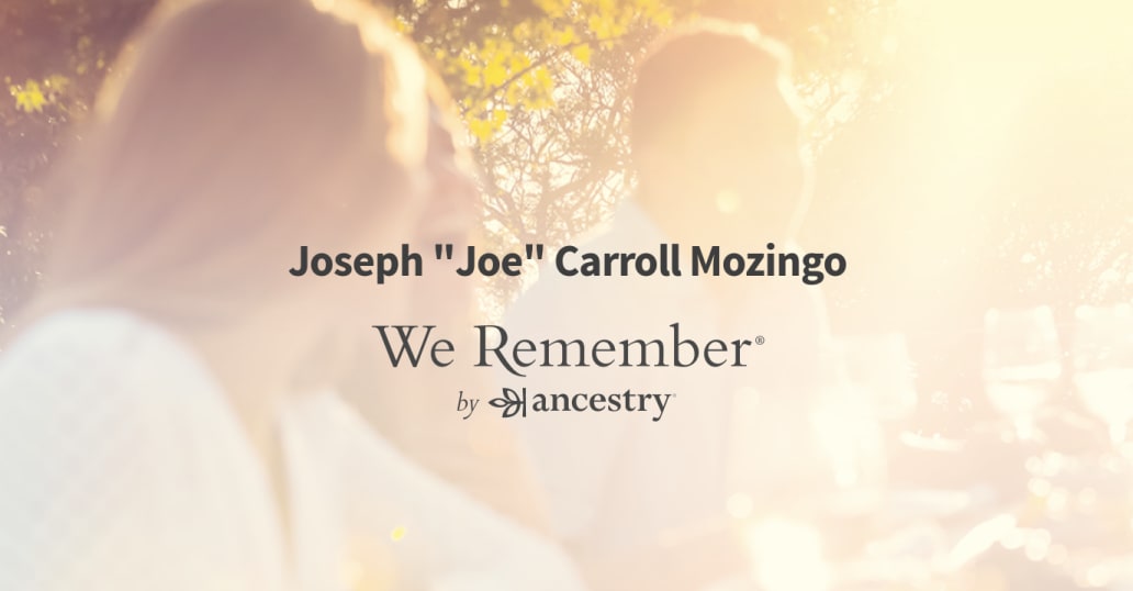 Joseph Mozingo (1954-2022) | Obituary