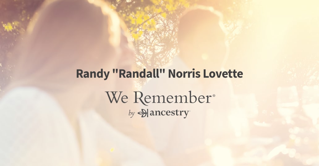 Randy Lovette (-2022) | Obituary