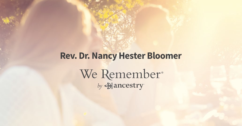 Rev. Dr. Nancy Bloomer (1939-2024) | Obituary