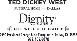 Ted Dickey West Funeral Home Memorials and Obituaries | We Remember